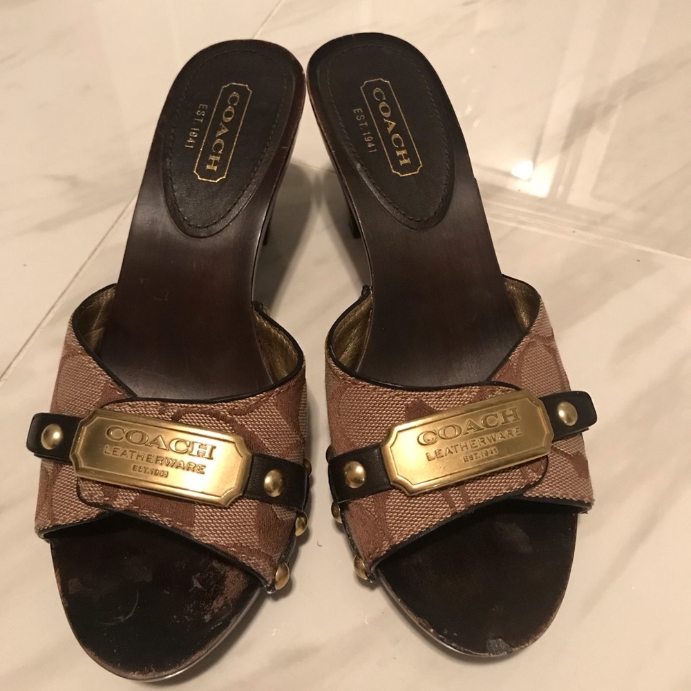 Coach Clogs/Mules - Gem